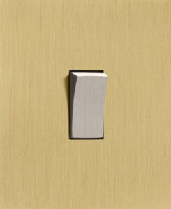 Gold Rocker Light Switch | Dowsing & Reynolds