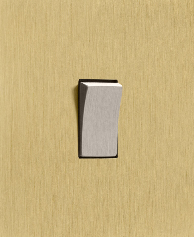 Gold Rocker Light Switch | Dowsing & Reynolds