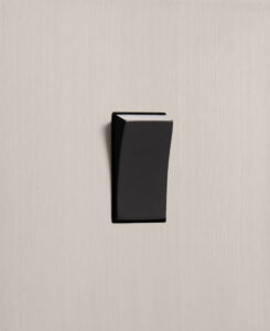 Rocker Switch Silver Single - Choose from 4 Rocker Colours