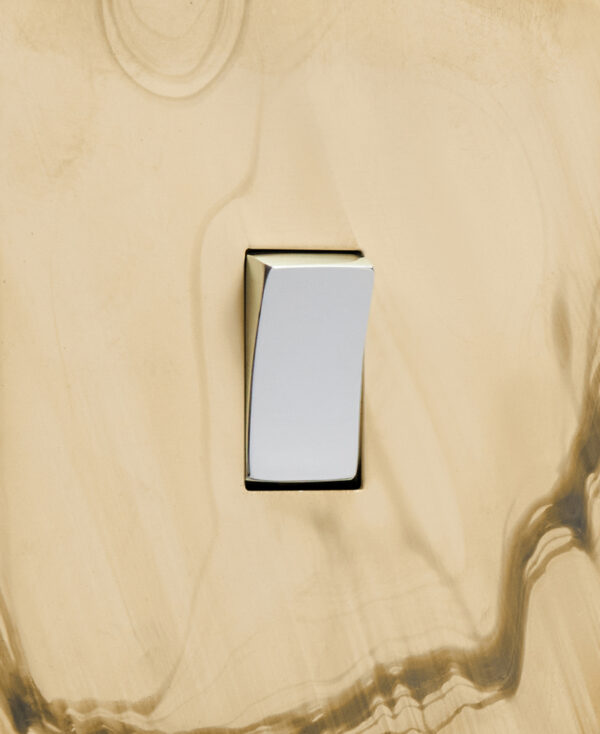 LED Rocker Switch - Smoked Gold Single Rocker Switch