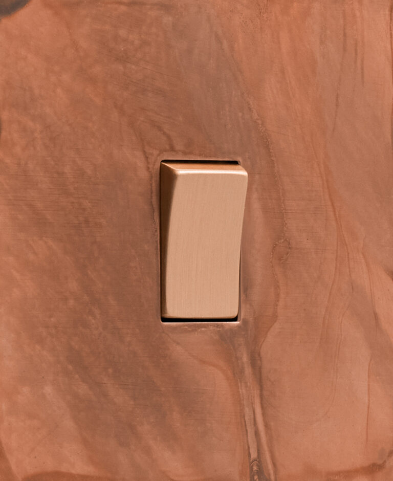 Copper Light Switch | Single Rocker Dowsing & Reynolds