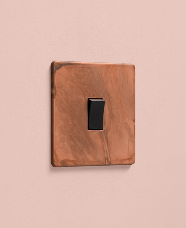 Copper Light Switch | Single Rocker Dowsing & Reynolds
