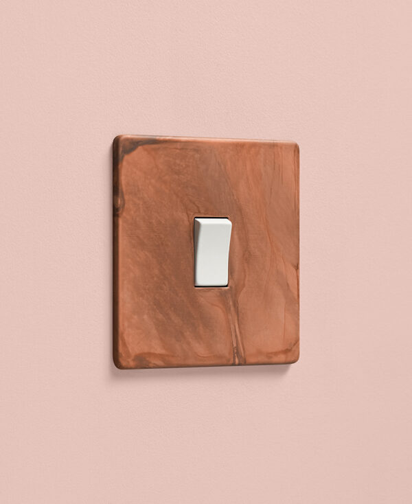 Copper Light Switch | Single Rocker Dowsing & Reynolds