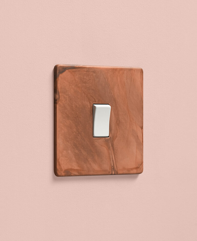 Copper Light Switch | Single Rocker Dowsing & Reynolds