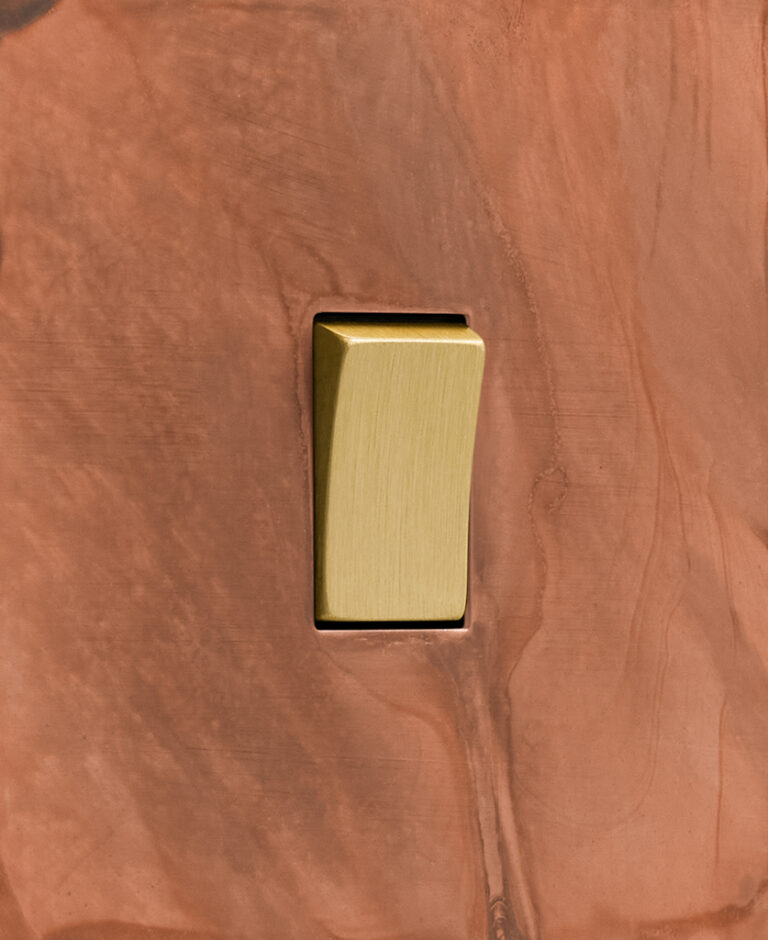 Copper Light Switch | Single Rocker Dowsing & Reynolds