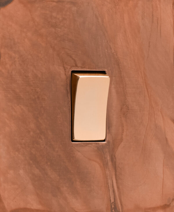 Copper Light Switch | Single Rocker Dowsing & Reynolds