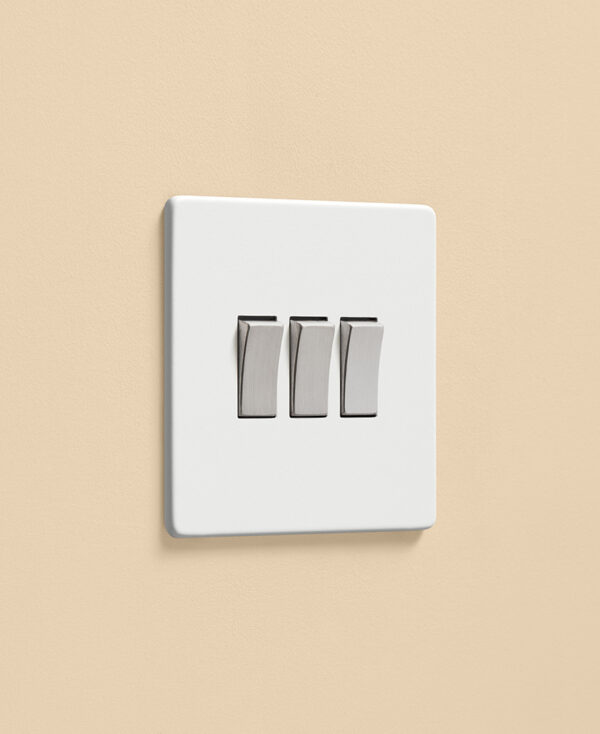 White Rocker Switch l Dowsing & Reynolds