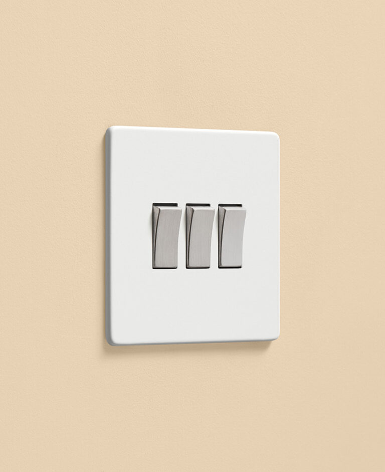 White Rocker Switch l Dowsing & Reynolds