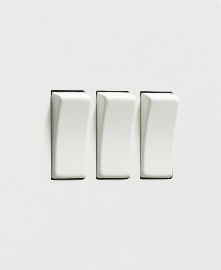 White Rocker Switch l Dowsing & Reynolds