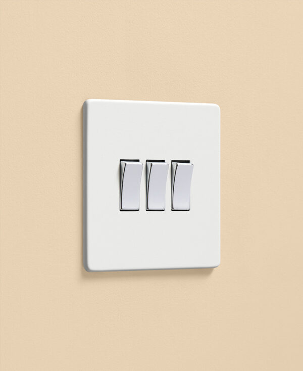 White Rocker Switch l Dowsing & Reynolds