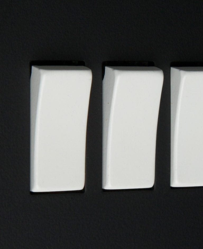 Black Switch - Black Rocker Switch with Coloured Rockers