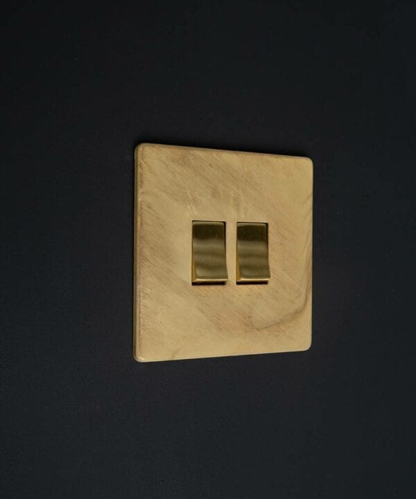 Smoked Gold Switches, Sockets, Dimmers & Toggles