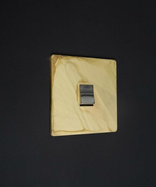 Smoked Gold Switches, Sockets, Dimmers & Toggles