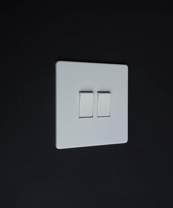 White Plug Sockets & Light Switches | Dowsing & Reynolds