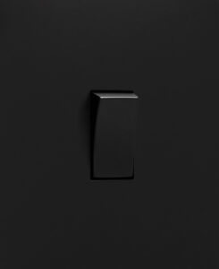 Black Single Rocker Switches | Dowsing & Reynolds
