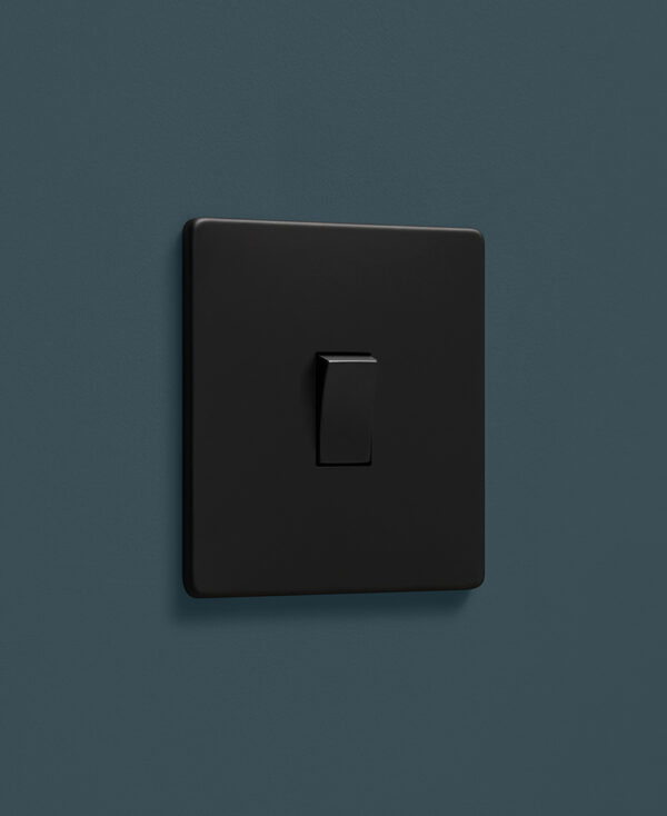Black Single Rocker Switches | Dowsing & Reynolds