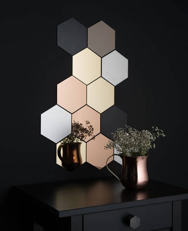 Add Hex Appeal - A Guide To Hexagon Mirrored Tiles