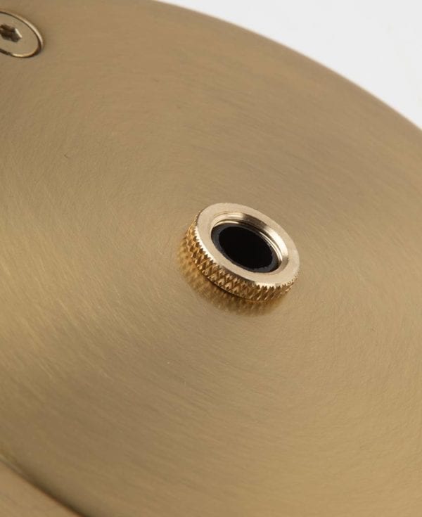 Plain Ceiling Rose - Fool's Gold Multi Outlet Ceiling Roses