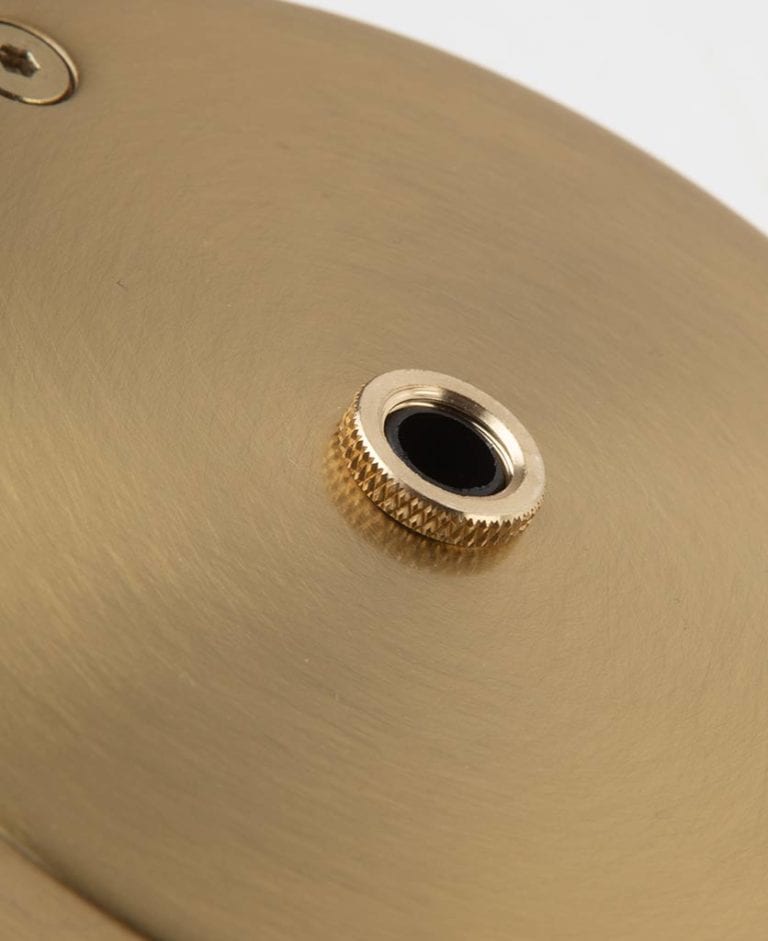 Plain Ceiling Rose - Fool's Gold Multi Outlet Ceiling Roses