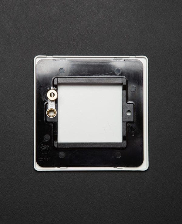 White Single Blank Fascia for Unused Sockets | Buy Now