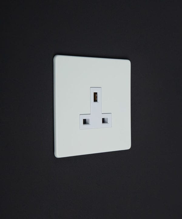 White Plug Sockets & Light Switches | Dowsing & Reynolds