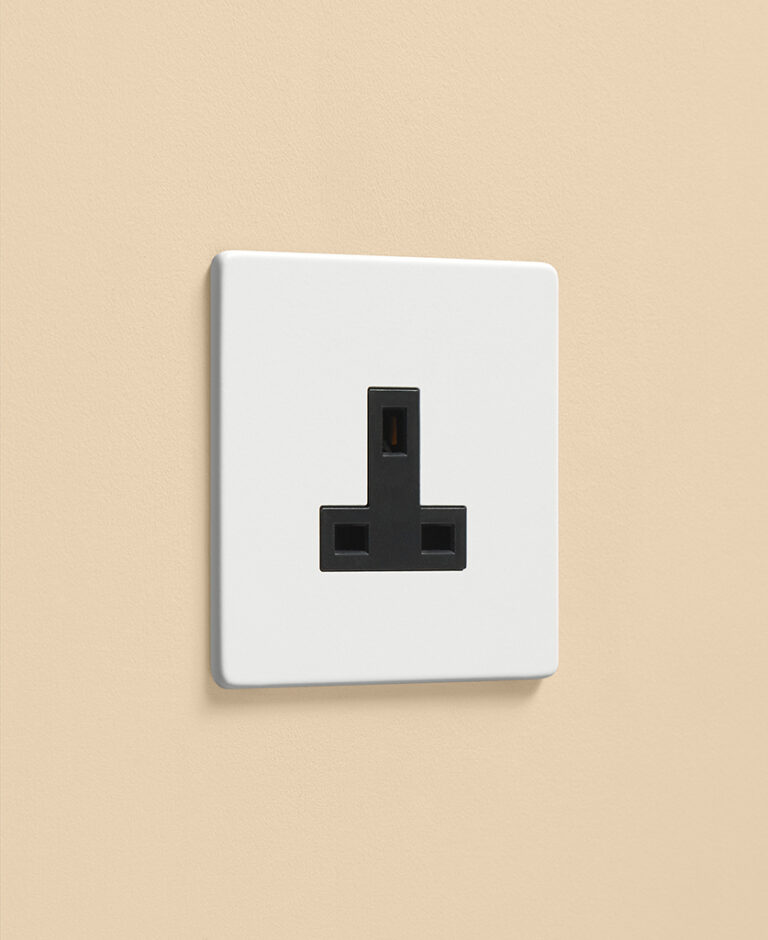 Wall Plug Socket White | Buy Now | Dowsing & Reynolds