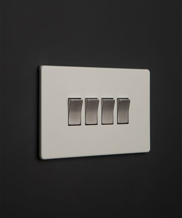 White Plug Sockets & Light Switches | Dowsing & Reynolds