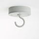 White Ceiling Hook - Transform Your Pendant Lighting