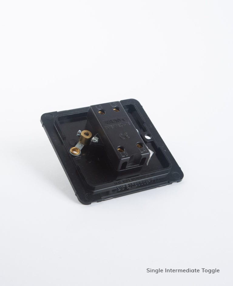 Toggle-Switches White - Single Toggle Light Switch