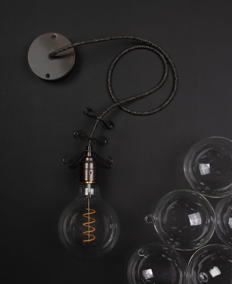 Small Clear Bubble Pendant Lighting for Small Spaces