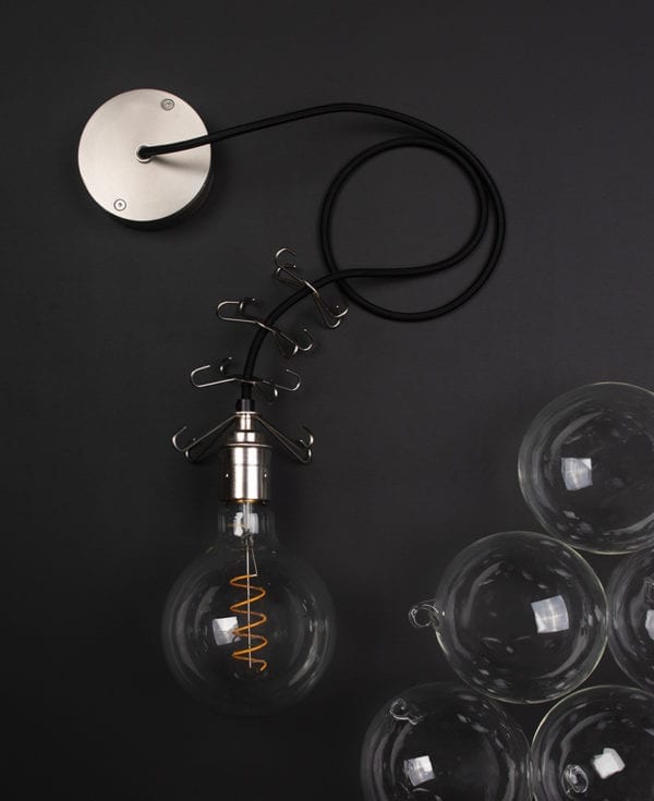 Small Clear Bubble Pendant Lighting for Small Spaces