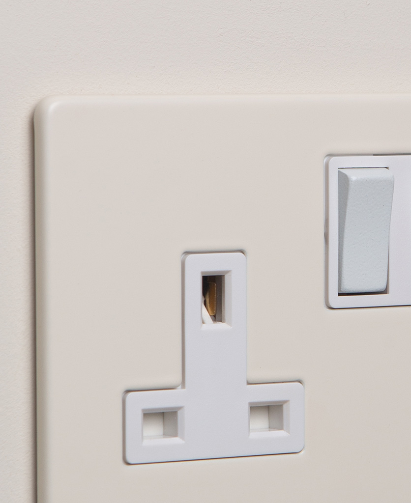 Cream Double Socket | Dowsing & Reynolds