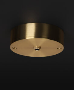 Plain Ceiling Rose - Fool's Gold Multi Outlet Ceiling Roses