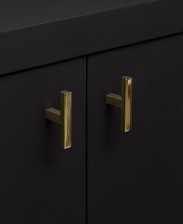 Gold Taipei T-Bar Handle | Dowsing & Reynolds