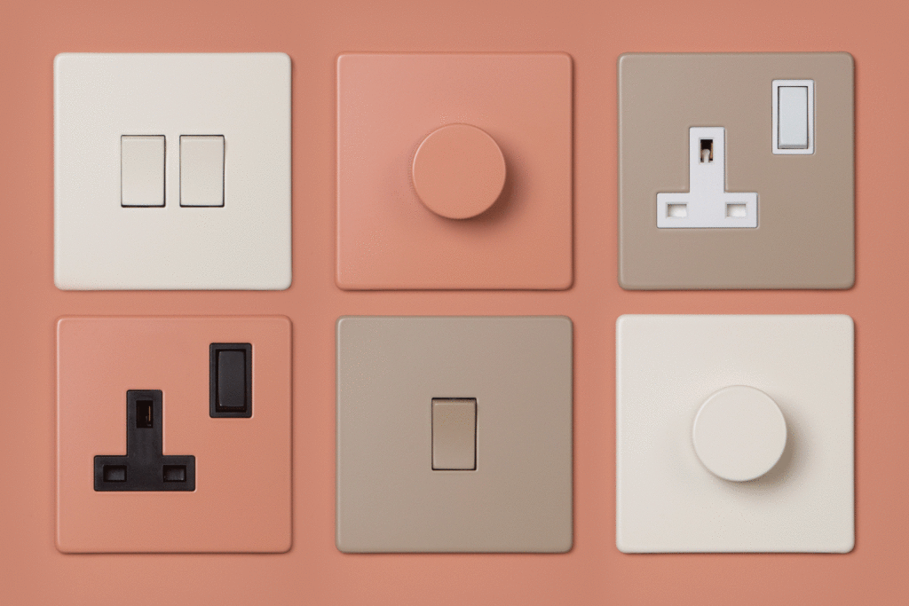 Switches & Sockets in Calming Colours | Dowsing & Reynolds