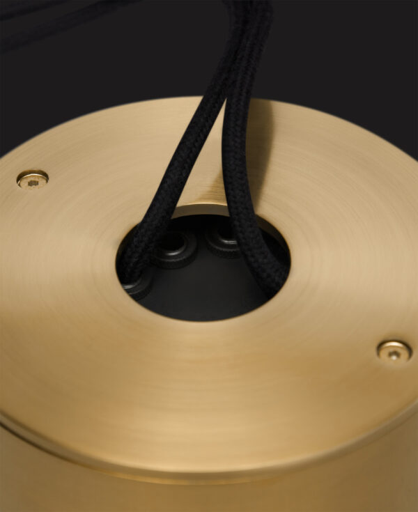 Gold Skyfall Ceiling Rose | Dowsing & Reynolds