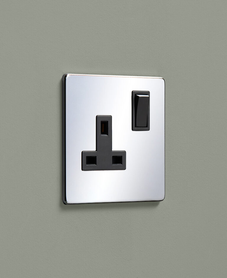 Single Chrome Polished Sockets | Dowsing & Reynolds