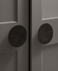 Copse Oak Circular Wardrobe Handle | Dowsing & Reynolds