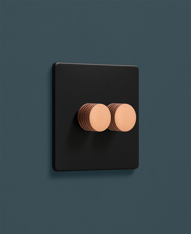 Chic Black Light Switches and Sockets | Dowsing & Reynolds