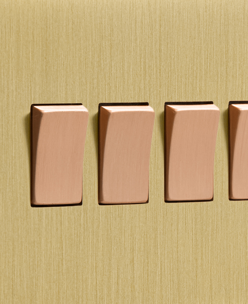 Gold 4 Gang Switch | Dowsing & Reynolds