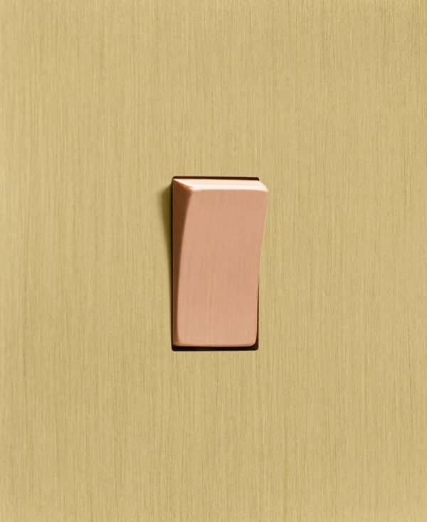 Gold Rocker Light Switch | Dowsing & Reynolds