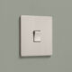 Rocker Switch Silver Single - Choose from 4 Rocker Colours