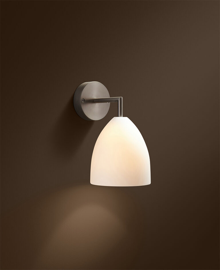 Large Porcelain Wall Light | Dowsing & Reynolds