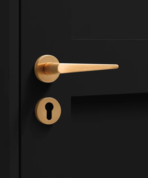 Gold Hepworth Internal Door Handle