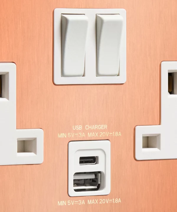 Copper Sockets & Copper Switches | Dowsing & Reynolds