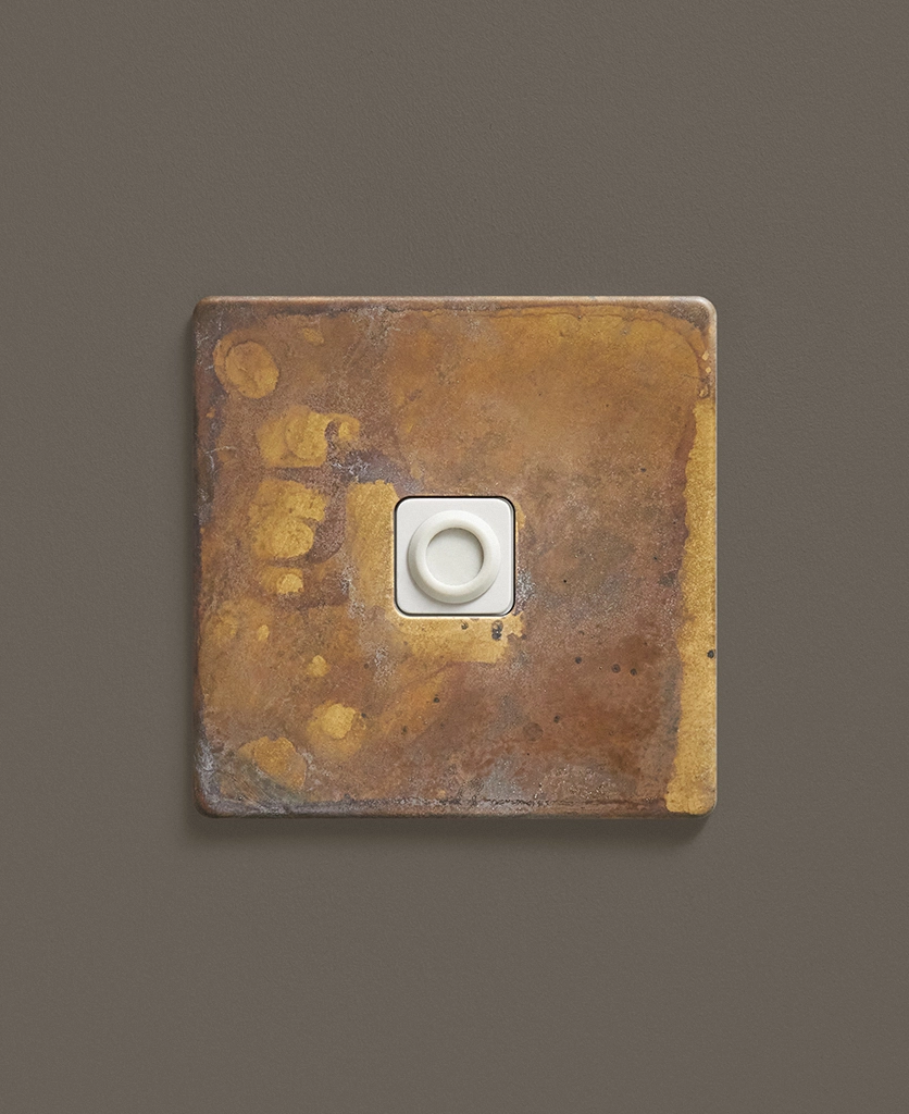 Smoked Gold Electrical Flex Outlet | Dowsing & Reynolds