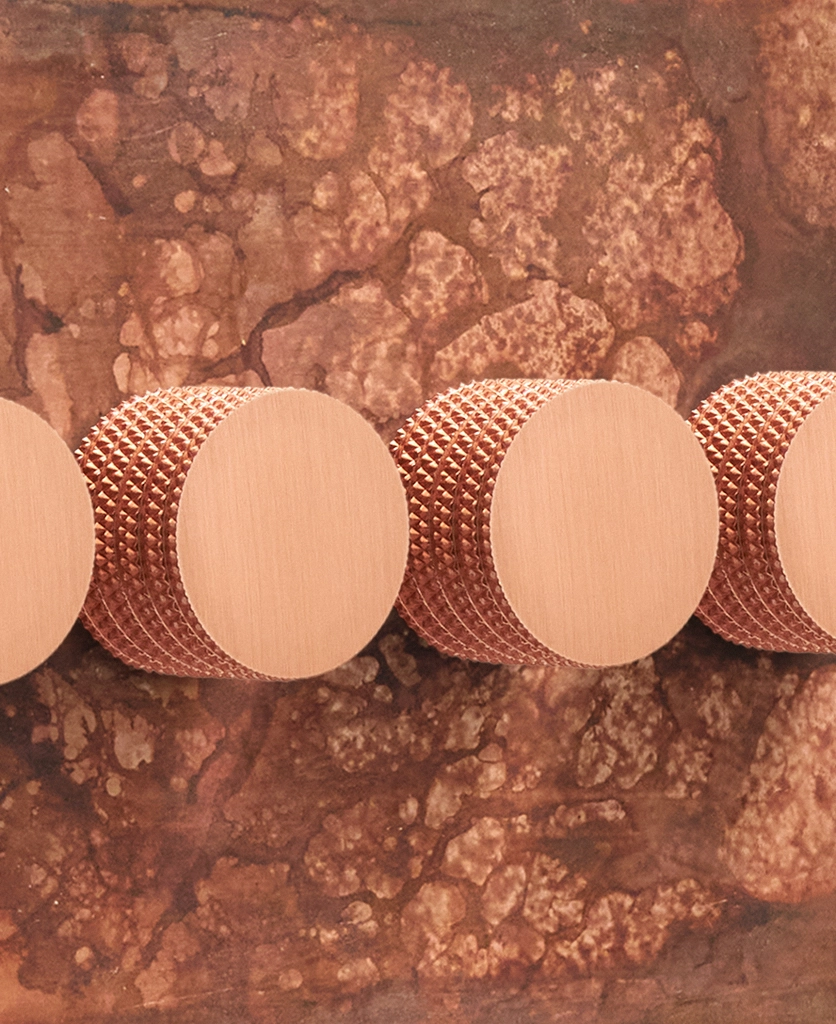 Light switch Dimmer - Copper Quad Dimmer Switch